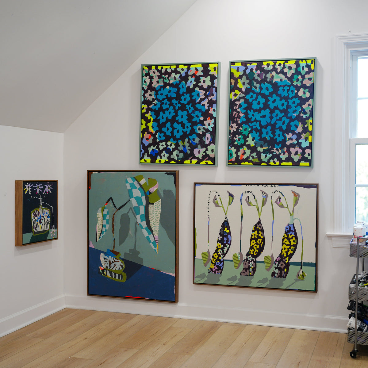 “Wallflower, 100-47-20-2” 25x31 – Jen Matthews Art